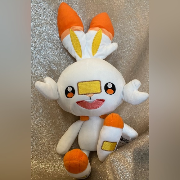 Pokemon | Toys | Pokmon Plush Scorbunny Nintendo Game Toy | Poshmark